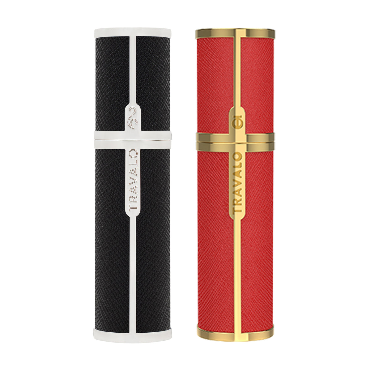 Travalo Milano Atomizer Refillable Fragrance Atomizer Duo- Black & Red ...
